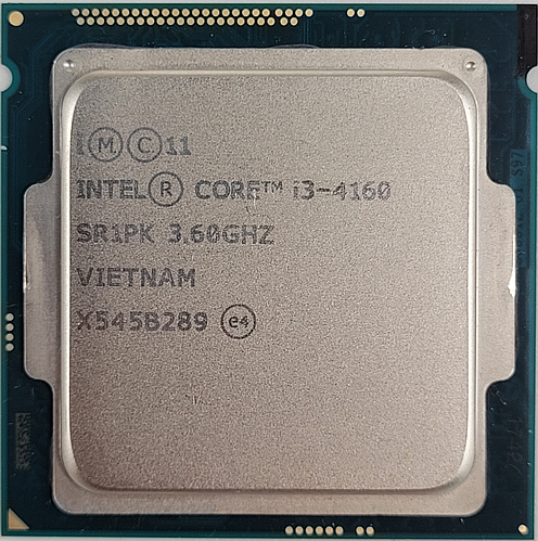 Процессор Intel Core i3-4160 SR1PK 3.6GHz 3M Cache Socket 1150 Б/У (ID ...