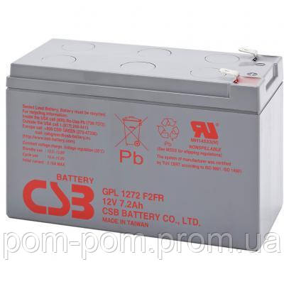Батарея к ИБП CSB 12В 7.2 Ач GPL1272F2FR d (ID#2124104771), цена: 1389 ...