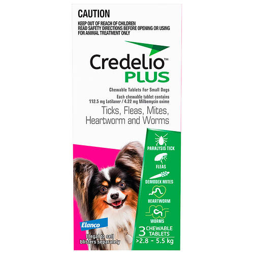 Credelio Plus By Elanco Противопаразитарные жевательные таблетки
