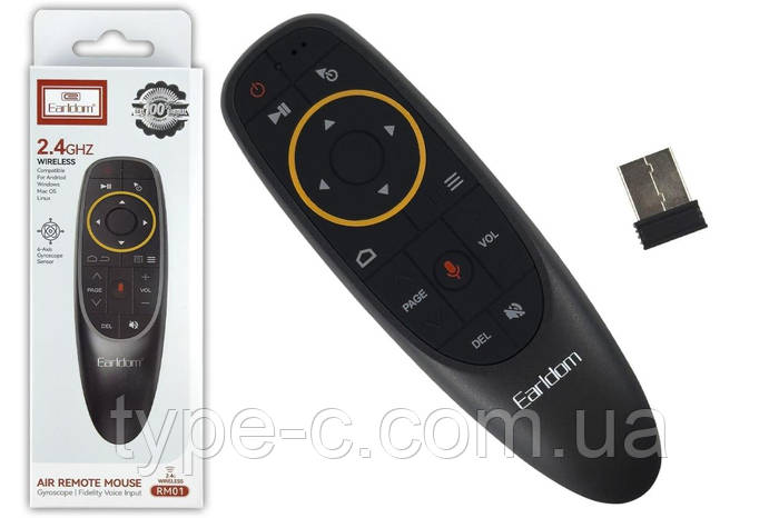 Аеромистий аеропульт, air mouse Earldom ET-RM01 (ID#2124538416), ціна ...