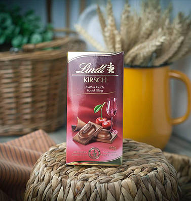 Шоколад lindt kirsch 100g | Сравнить цены и купить по акции со скидкой ...