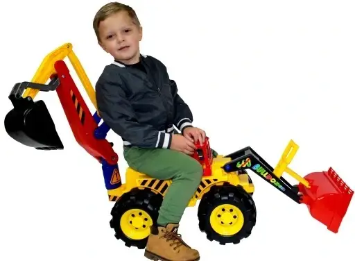 Екскаватор Bed-pol Kid-je18 з лопатою бульдозер 2 ковші (ID ...