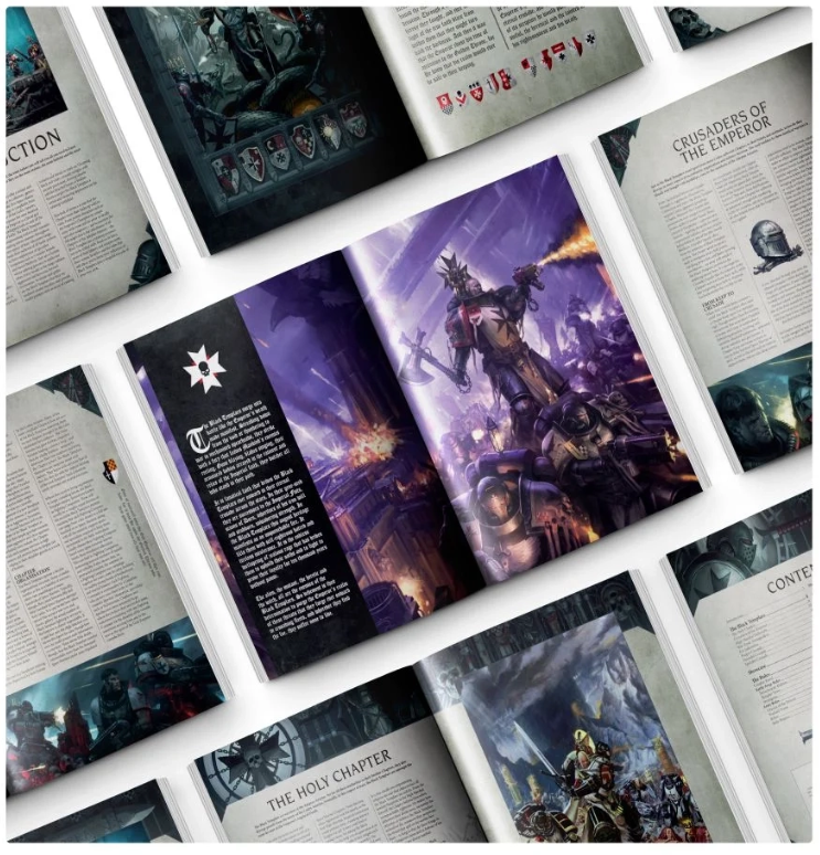 Codex Supplement Black Templars Warhammer 40000 10th Edition (ID ...