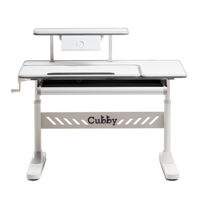 Регулююча парта-трансформер для підлітка Cubby Tulipa 1000 x 600 x 520-760 мм Grey (ID ...