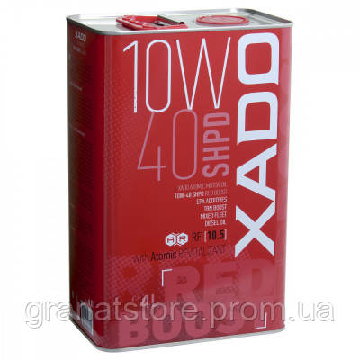 Моторное масло Xado 10W-40 SHPD, Red Boost 4 л ХА 26249 n (ID ...
