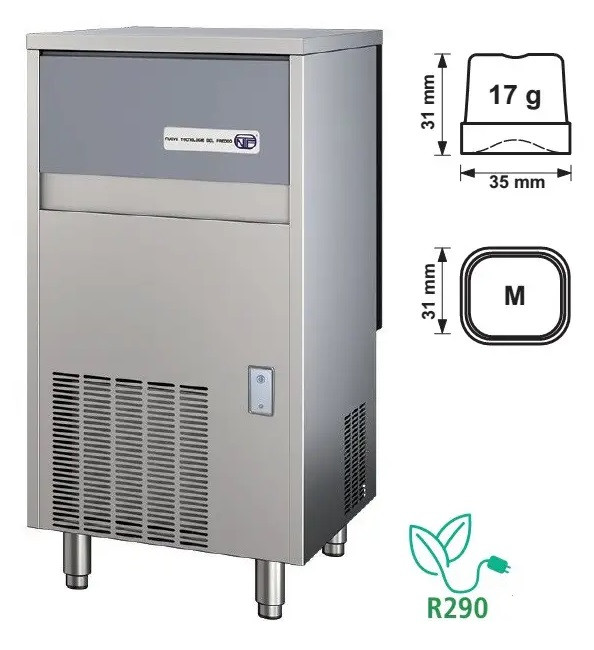 Льодогенератор NTF SL110A R290: продаж, ціна. морозильне обладнання для ...