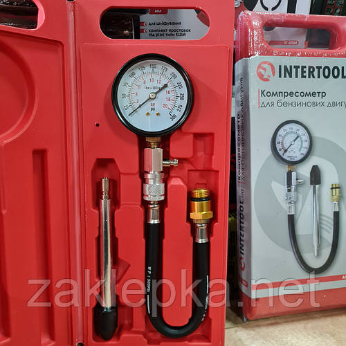 Компрессометр для бензиновых двигателей INTERTOOL AT-4001, цена: 399 ₴, купить на Prom.ua