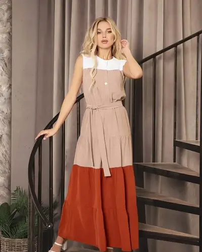 Платья ISSA PLUS SA-260 S терракотовый (ID#2126091547), цена: 847.12 ₴, купить на Prom.ua