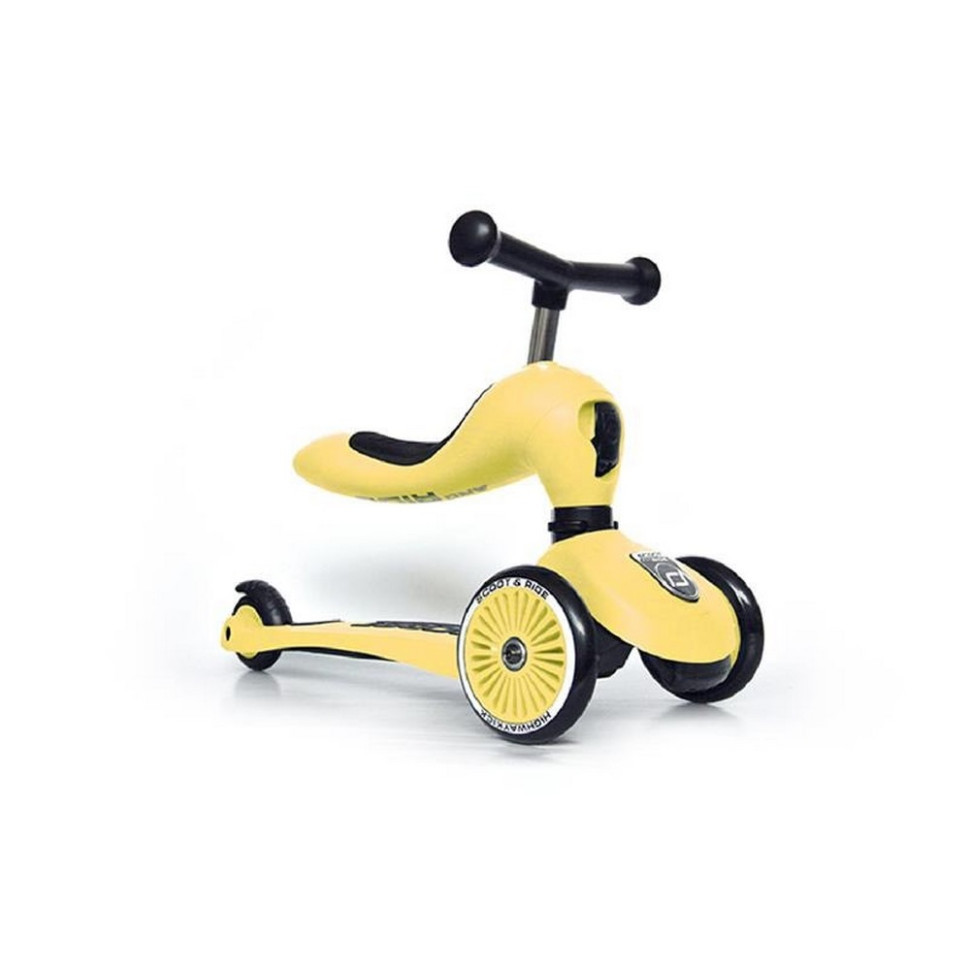 Самокат трансформер Highwaykick-1 Scoot and Ride SR-160629-LEMON, лимон ...