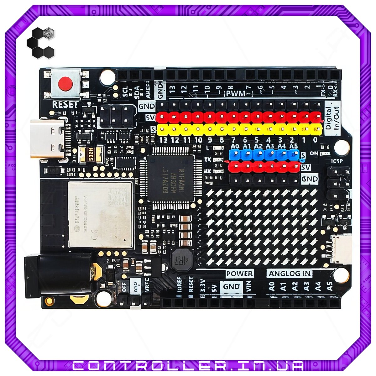 Купить Микроконтроллер Arduino Mega 2560 R3 MicroUSB