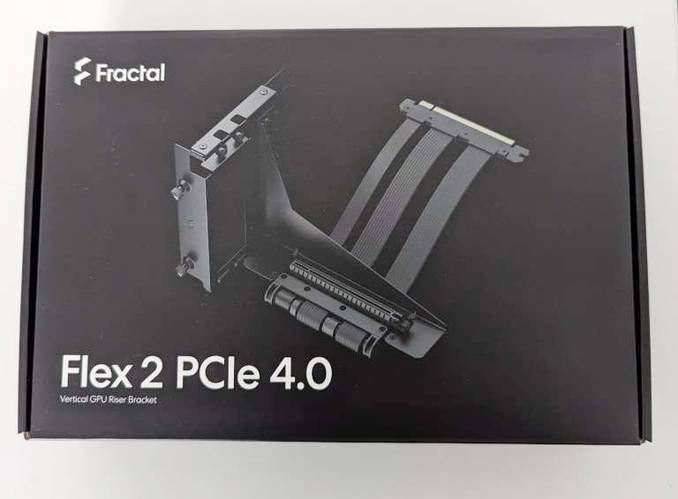 Кронштейн-райзер Fractal Design Flex 2 PCIe 4.0 x16 Black Vertical GPU ...