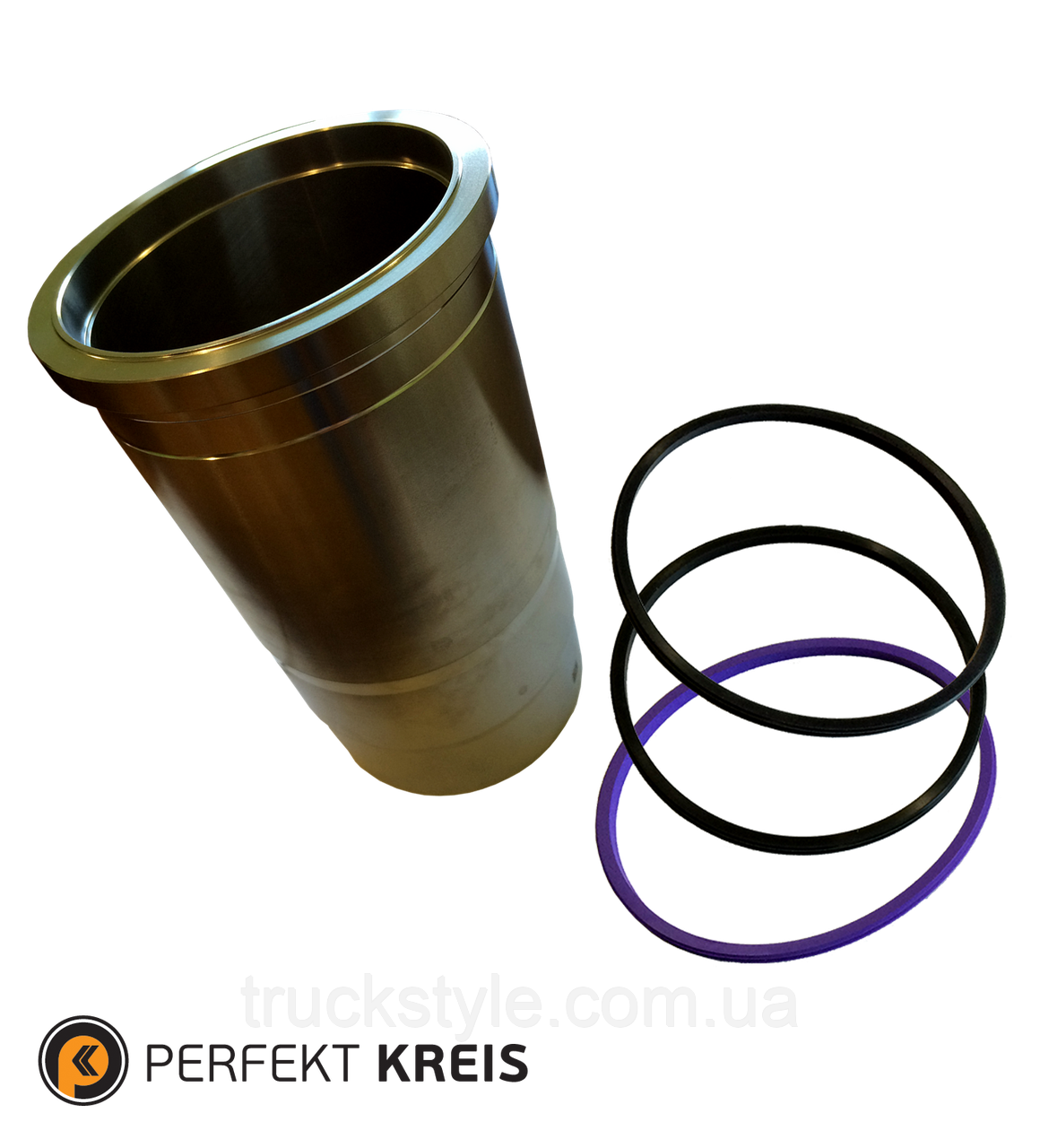 Гильза цилиндра DAF XF105, CF Perfekt Kreis (с уплотняющими резинками ...