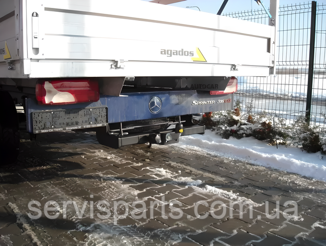 Фаркоп Merсedes Sprinter 2006-2018 (Мерседес Спринтер 906) на бортовой ...