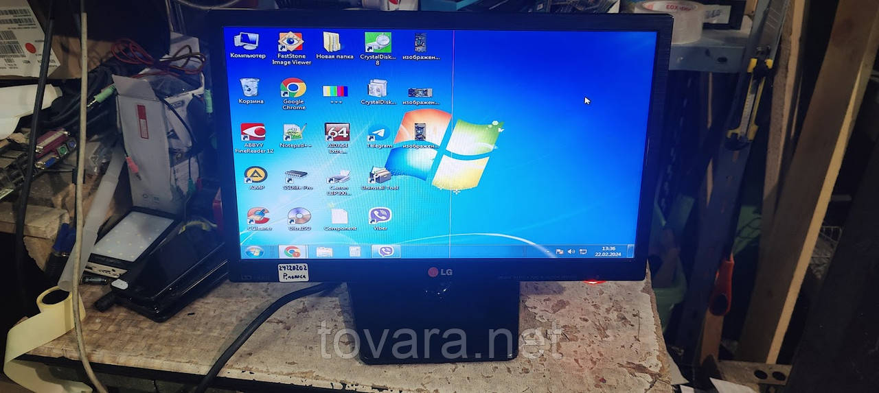 Широкоформатный LED монитор 19 дюймов LG FLATRON 19EN33S-B № 24220202 ...