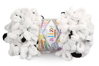 Alize Puffy Color цветная пряжа для вязания руками
