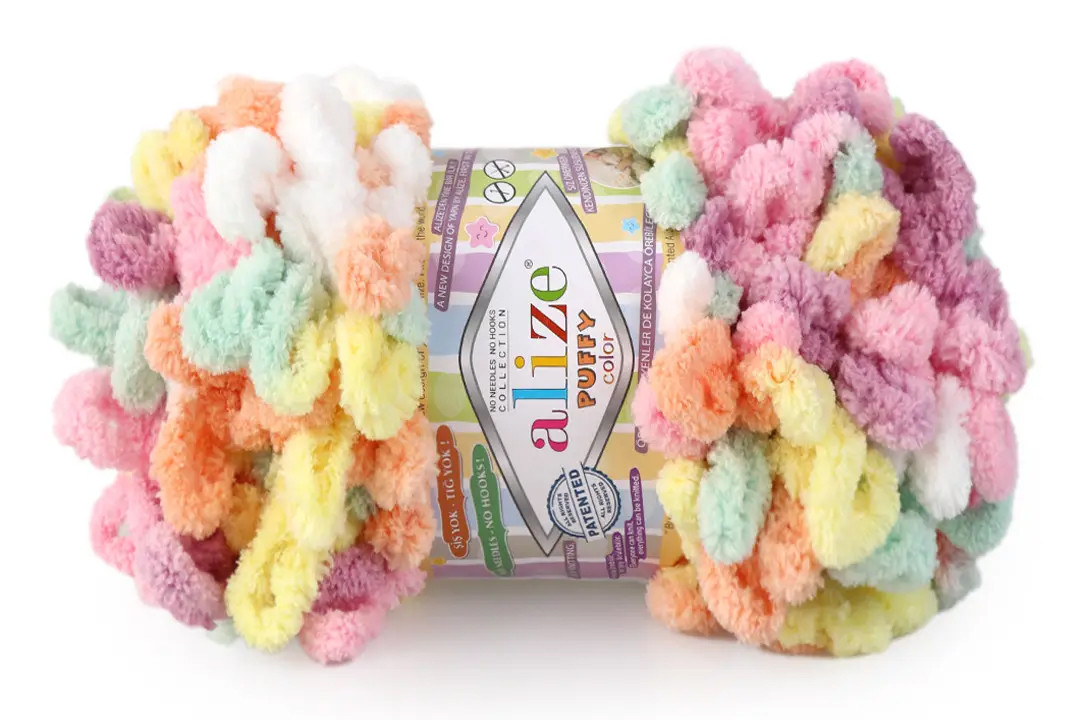 Alize Puffy Color, №6527 - купить интернет-магазин товаров для ...