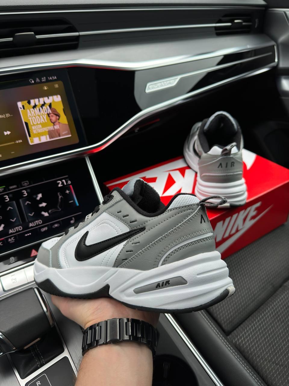 Мужские кроссовки Nike Monarch IV grey Обувь Найк Аир Монархи 4 серые ...