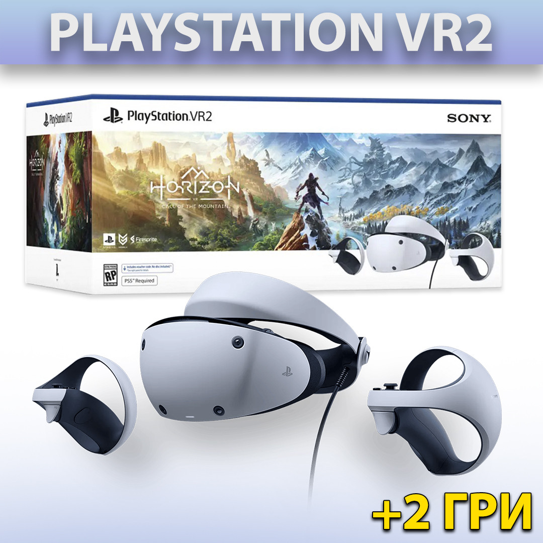 Playstation VR2 + 2 ГРИ + 2 controllers vr2 Sens Окуляри віртульної ...