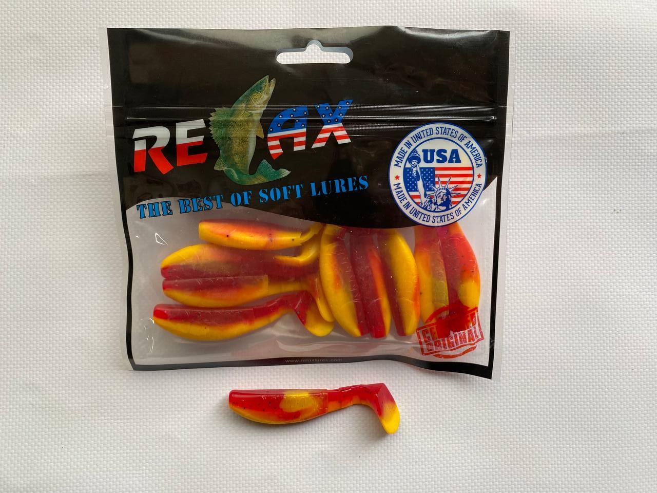 Силіконова приманка Relax Kopyto 3 10шт Цвет-7 (ID#2130007325), цена ...