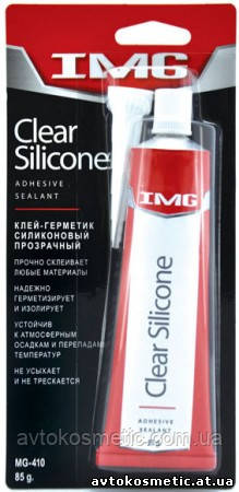 Термостійкий до +232° силіконовий клей-герметик прозорий: замовлення ...