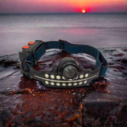 Фонарь для головы со светодиодами BL-W690-LTS+SMD, Фонарь для поисковых ...