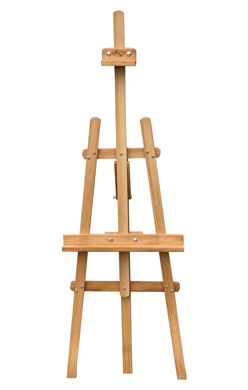 Дитячий мольберт для малювання, підлоговий, бук, Висота 145 см. Полотно ...