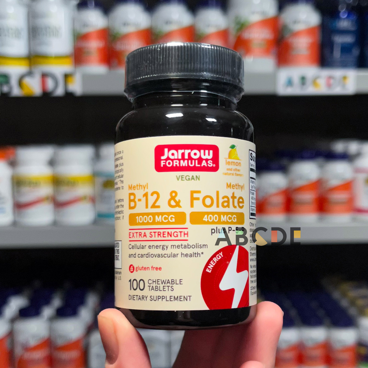 Jarrow Formulas Methyl B-12 & Methyl Folate, метилкобаламін і ...