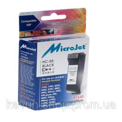 Картридж Microjet для HP №45 Black 850C/1100C/1600C (HC-05) h (ID ...