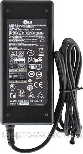 Блок живлення RIAS для ноутбука LG 19 V 4.74 A 90 W 6.5x4.4 мм з ...