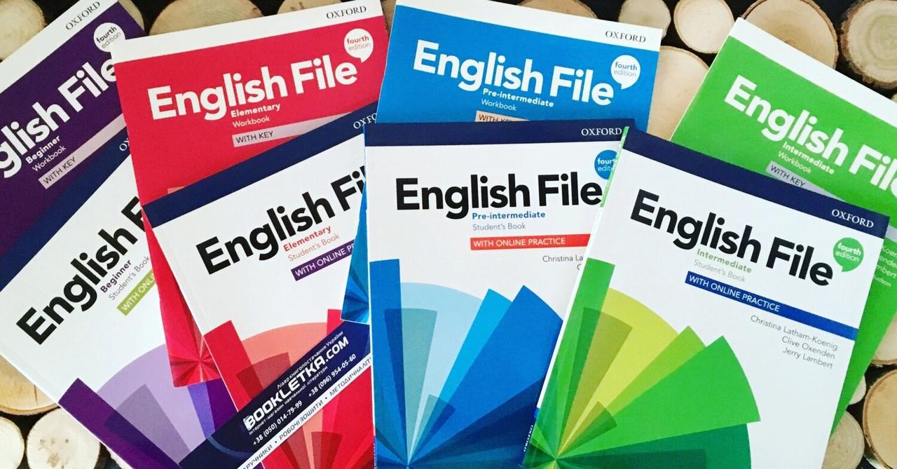 English File 4th edition Students Book + Work Book (ID#2131839223 ...