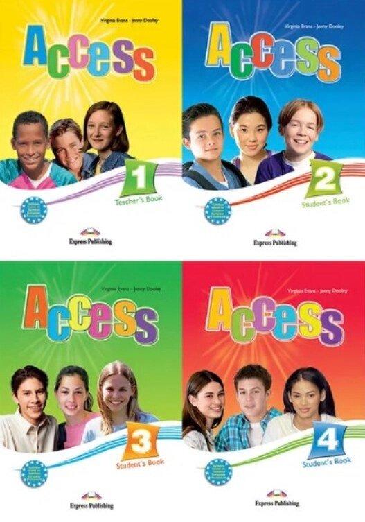 Access 1, 2, 3, 4 Student's book + Workbook (ID#2131839251), цена: 270 ...