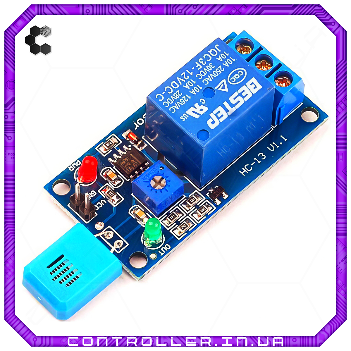 Купить Контроллер температуры и влажности XH-M452 12 В