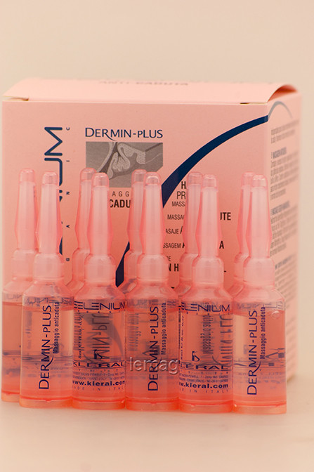 Kleral Ампулы против выпадения волос Dermin Plus, 10 шт х 8 мл (ID ...
