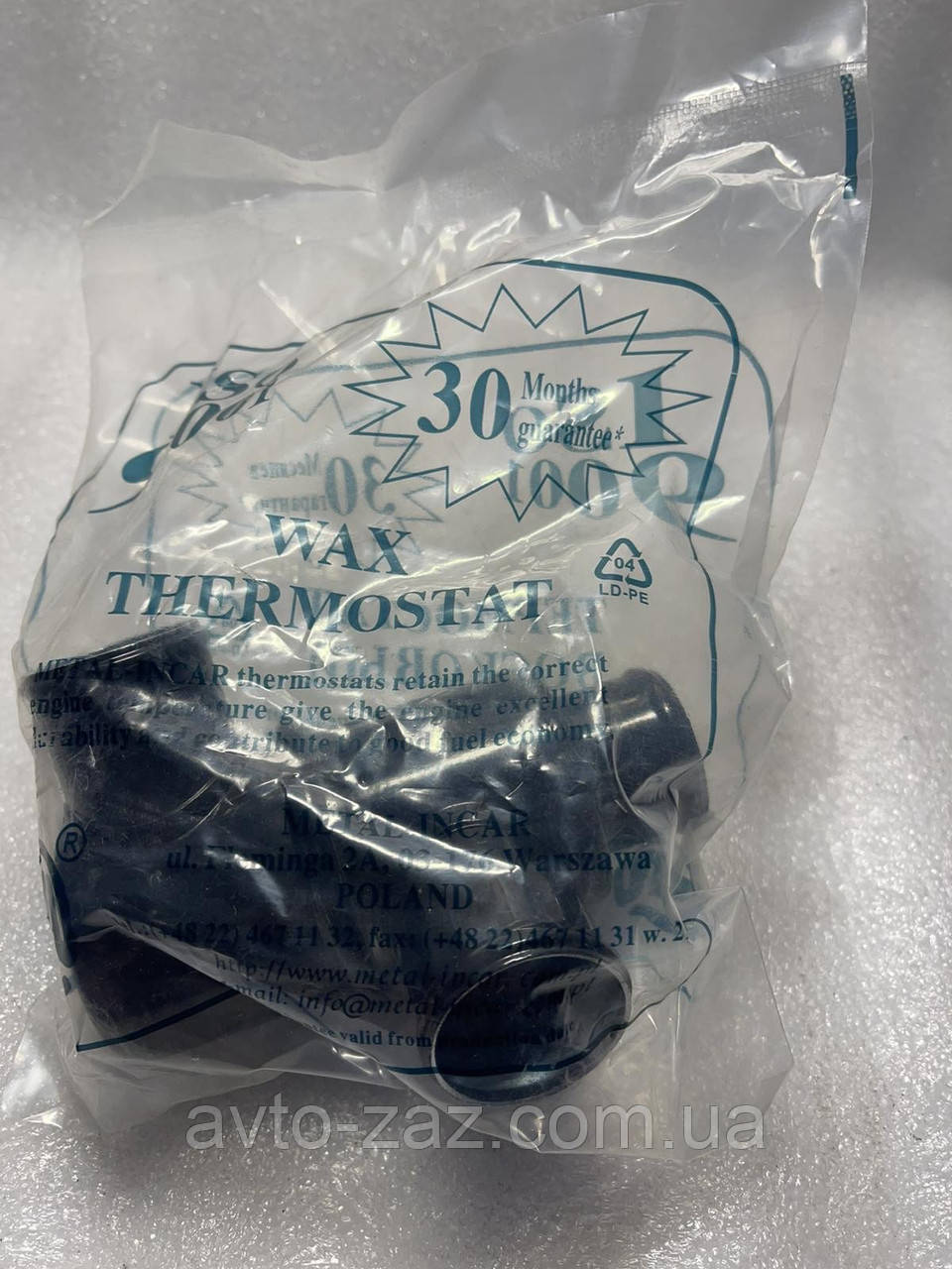 Термостат 83 С ВАЗ 2101-2107 Метал Инкар Metal-Incar Польша оригинал 2101-1306010-01 (ID ...