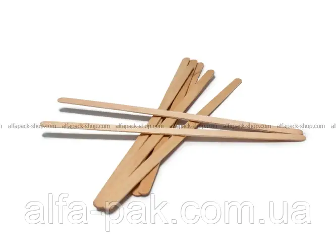 Деревянные мешалки для стаканчиков 1000 шт 14 см (ID#1884602527), цена ...