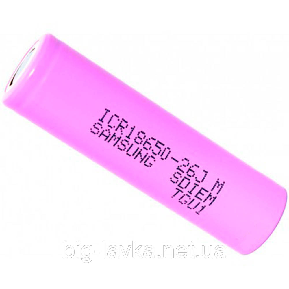 Аккумулятор Samsung ICR18650-26J 2600 mAh (ID#1782048542), цена: 153.60 ...