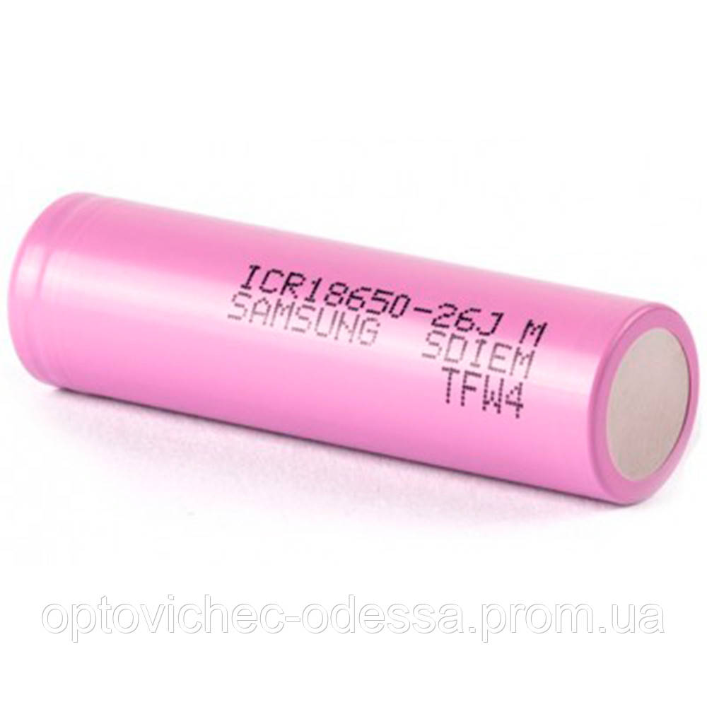 Акумулятор Samsung ICR18650-26J 2600mAh 3.7V 2600 мАг Хіт продажу! (ID ...