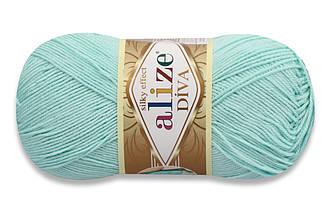 Пряжа Алізе - купити пряжу мікрофібра фабрики Alize Diva/Діва Київ, Запоріжжя, Україна