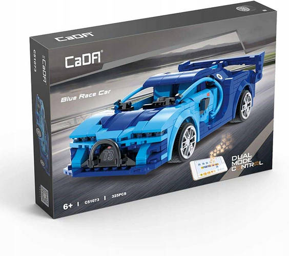 Cada Construction Blocks Blue Race Car Dual Mode автомобіль. (ID ...