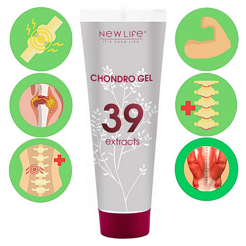 Хондро Гель / Chondro Gel 39 Екстрактів Для Суглобів Нове Життя (New ...