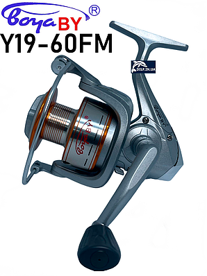 Котушка BoyaBy Y19 6000FM (9 BB 4.7:1) універсальна алюмінієвою шпулею, ціна: 432 ₴, купити на ...