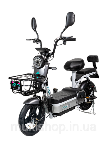 Электроскутер Электромопед SMART Cool Grey 350 w 12000 mAh Бесплатная ...