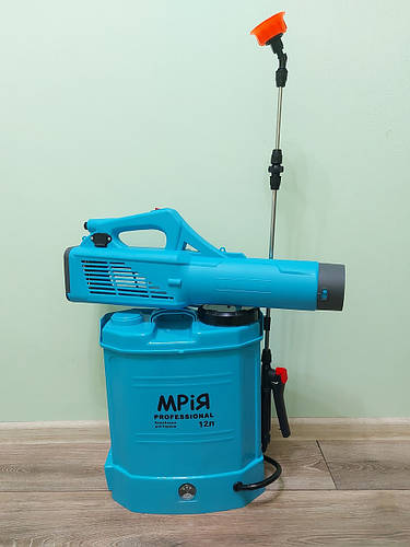 Опрыскиватель аккумуляторный МРИЯ 12л с турбонасадкой для опрыскивателя ...