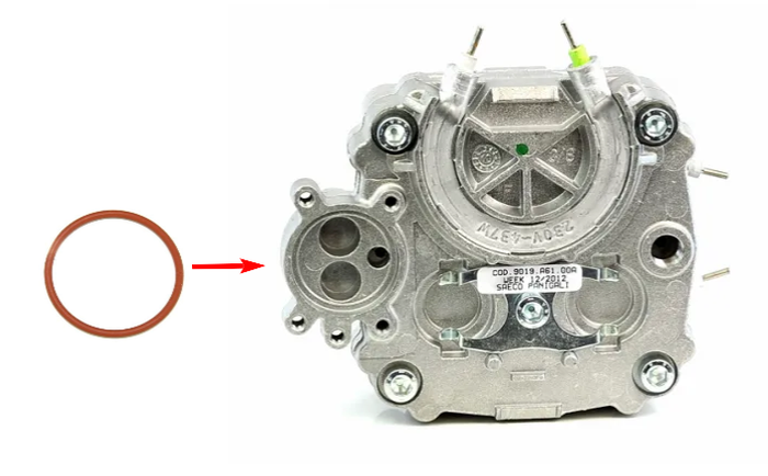 Резиновый уплотнитель под латунный тройник для кофемашины Saeco OR 2106 ...