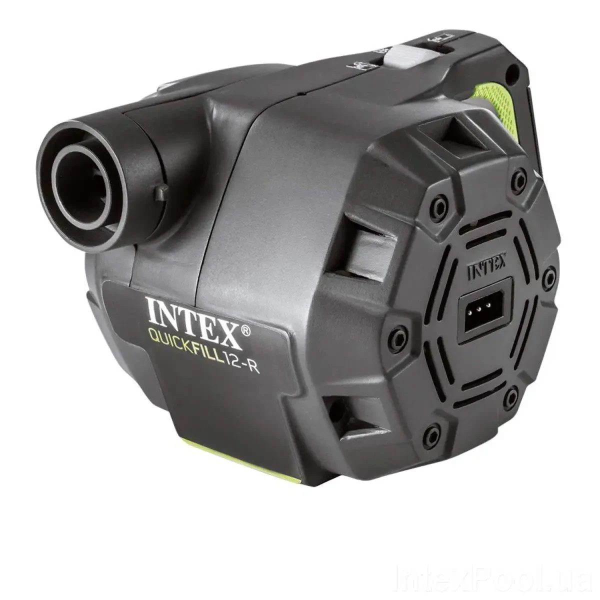 Аккумуляторный насос на 12V от прикуривателя для надувных изделий Intex ...