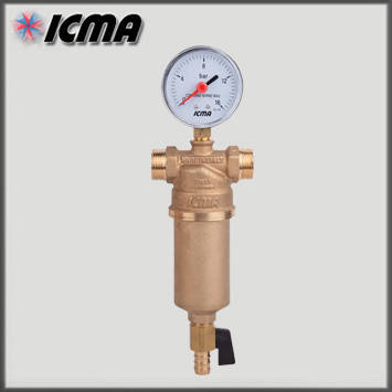 Самопромывной фильтр ICMA 1/2"х3/4" арт.750 (ID#99179538), цена: 1917.28 ₴, купить на Prom.ua