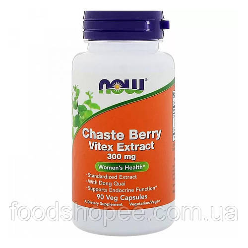 Экстракт витекса священного (Chaste Berry Vitex Extract) 300 мг 90 ...