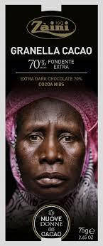 Шоколад Zaini Extra Dark Chocolate 70% Cacao Cocoa Nibs 75g (ID ...