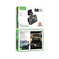 Відеореєстратор HOCO DV2 Driving recorder with display Black: продаж ...