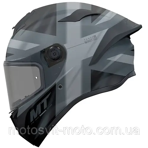 Мотошолом MT Targo S Britain C2 Matt Grey ECE2206 (ID#2135689659), ціна ...